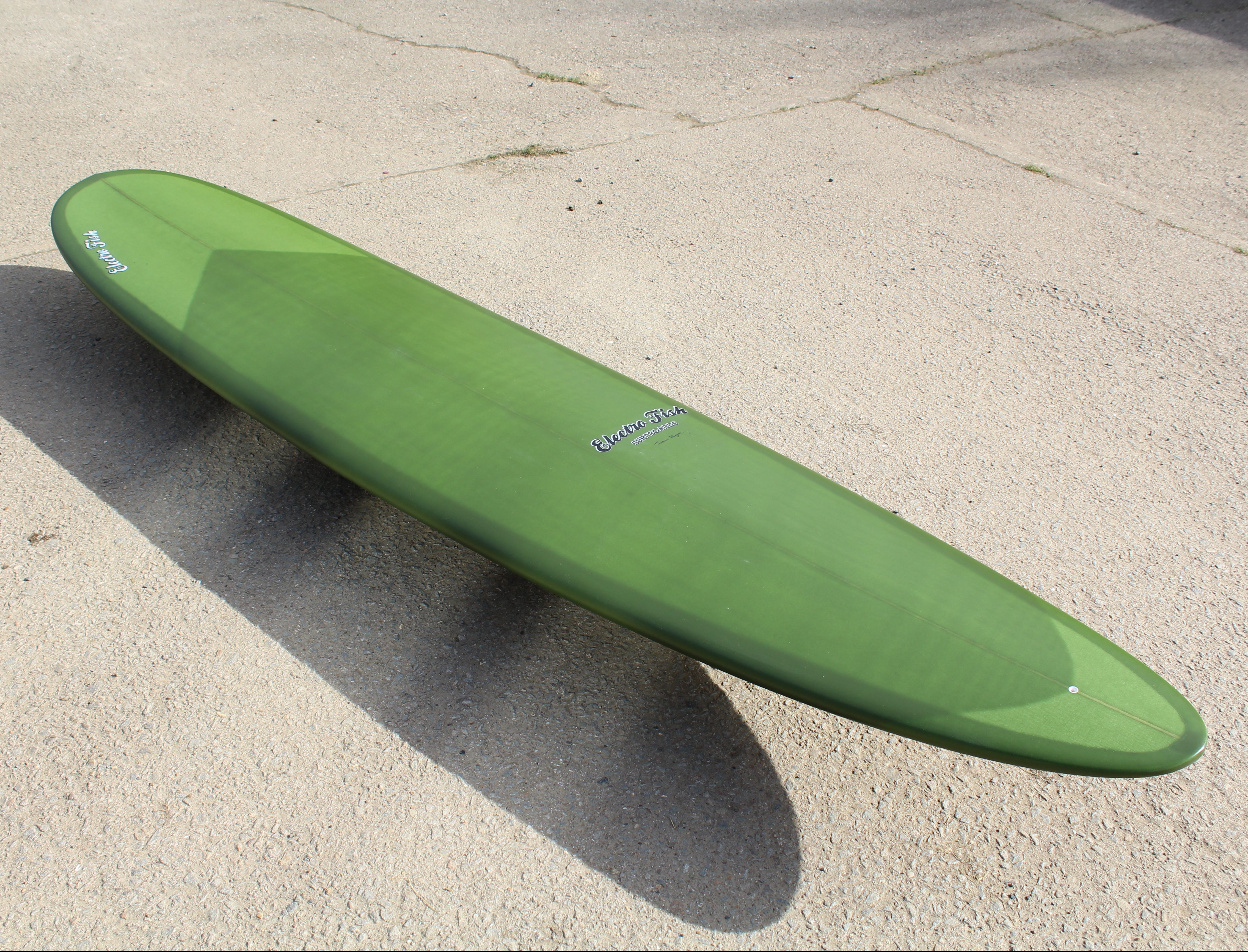 9'2 Barb Progressive Noserider Longboard Quad setup, Rounded Pintail ...