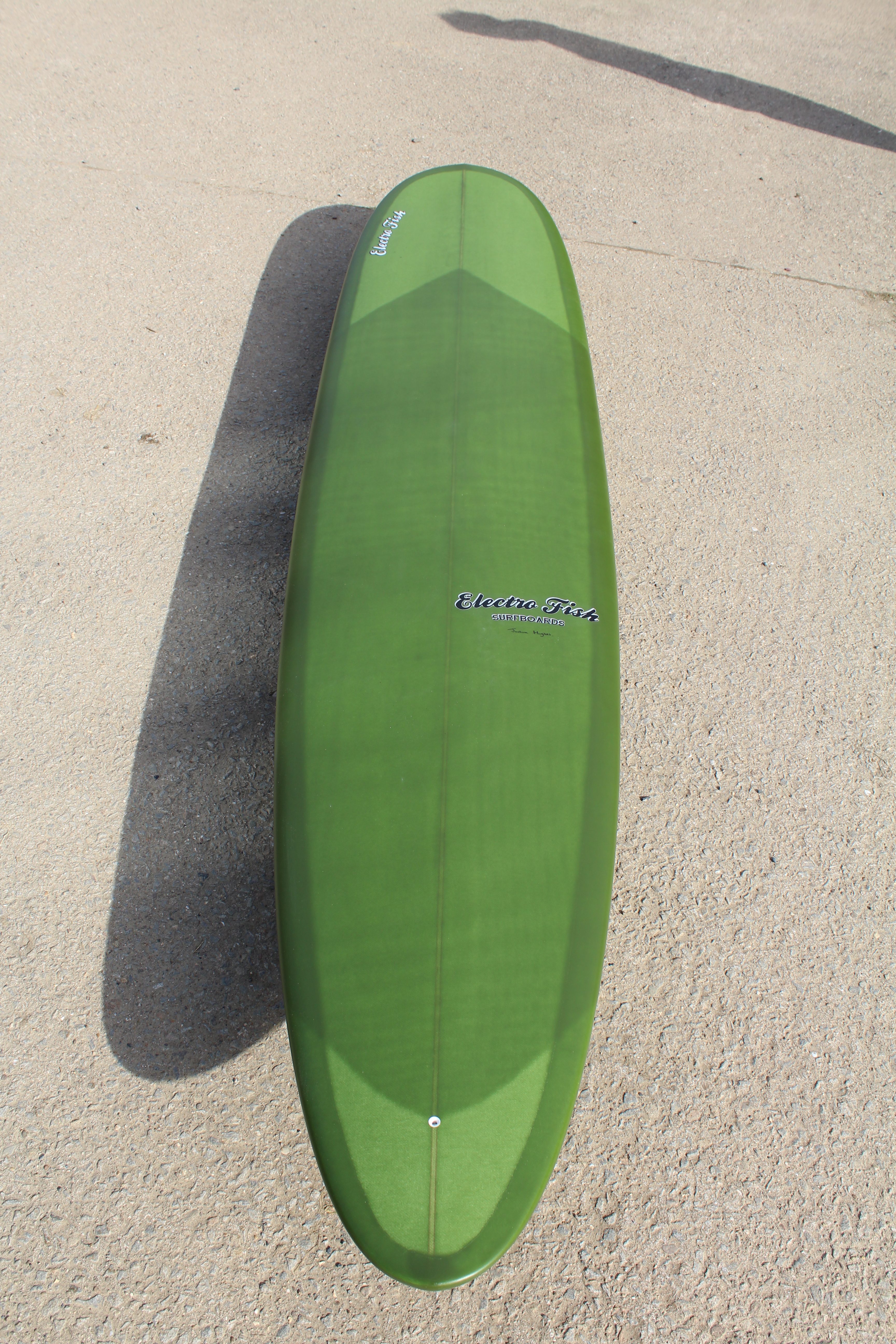 9'2 Barb Progressive Noserider Longboard Quad setup, Rounded Pintail ...