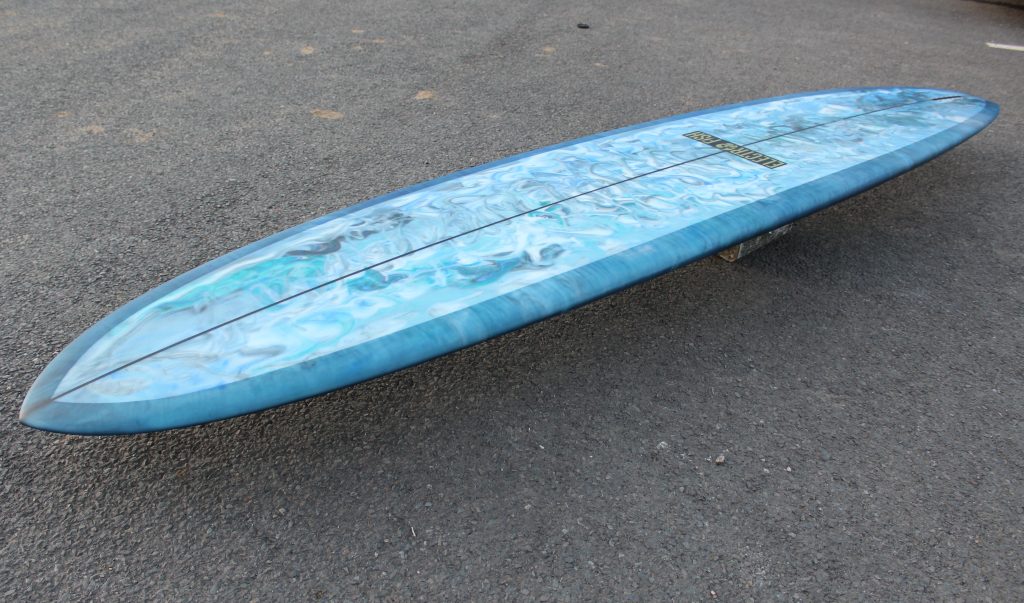 10’6 Glider Surfboard Singlefin Longboard
