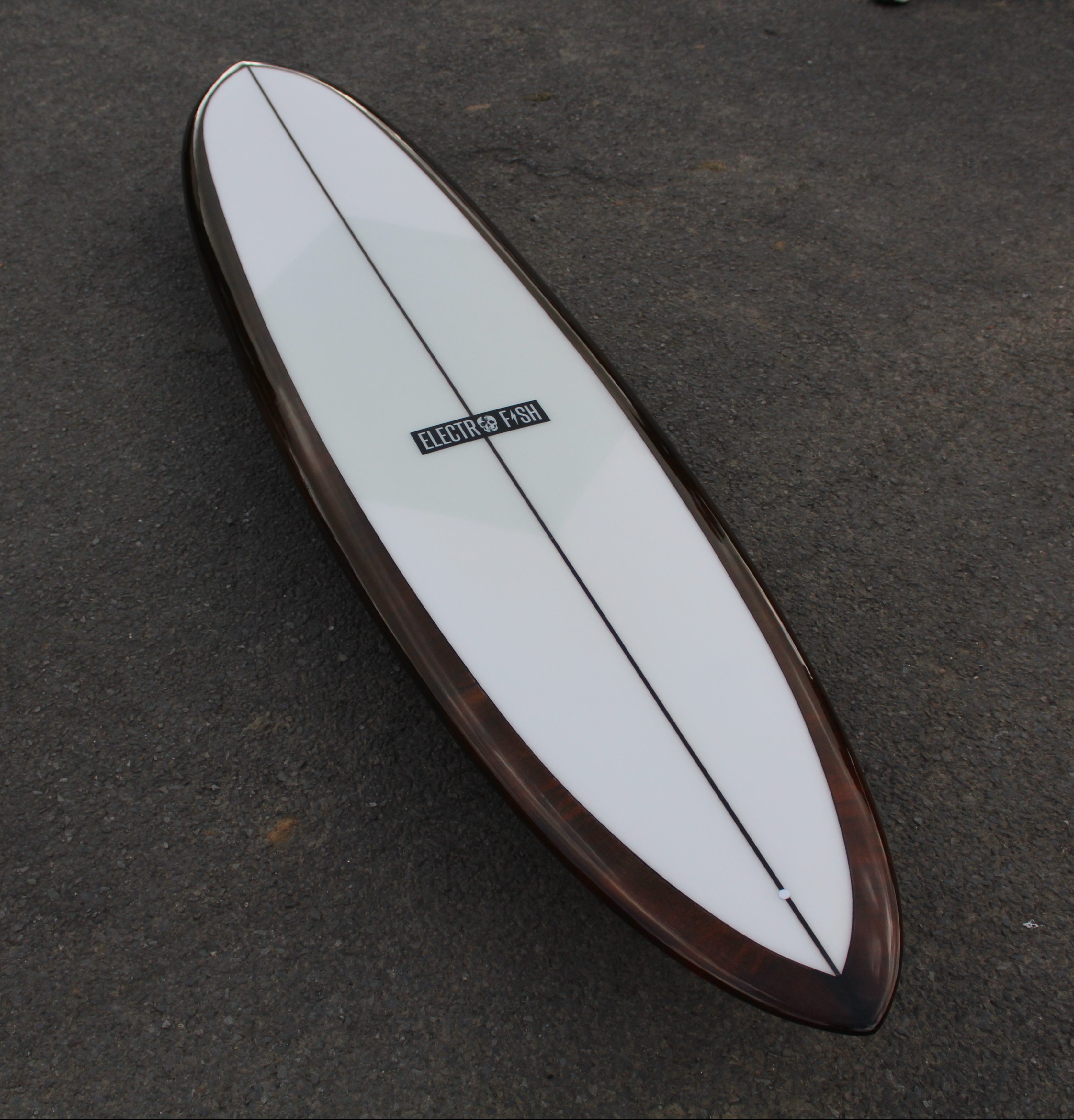 8'6 Speed Shape, Singlefin Midlength - Electrofish Surfboards