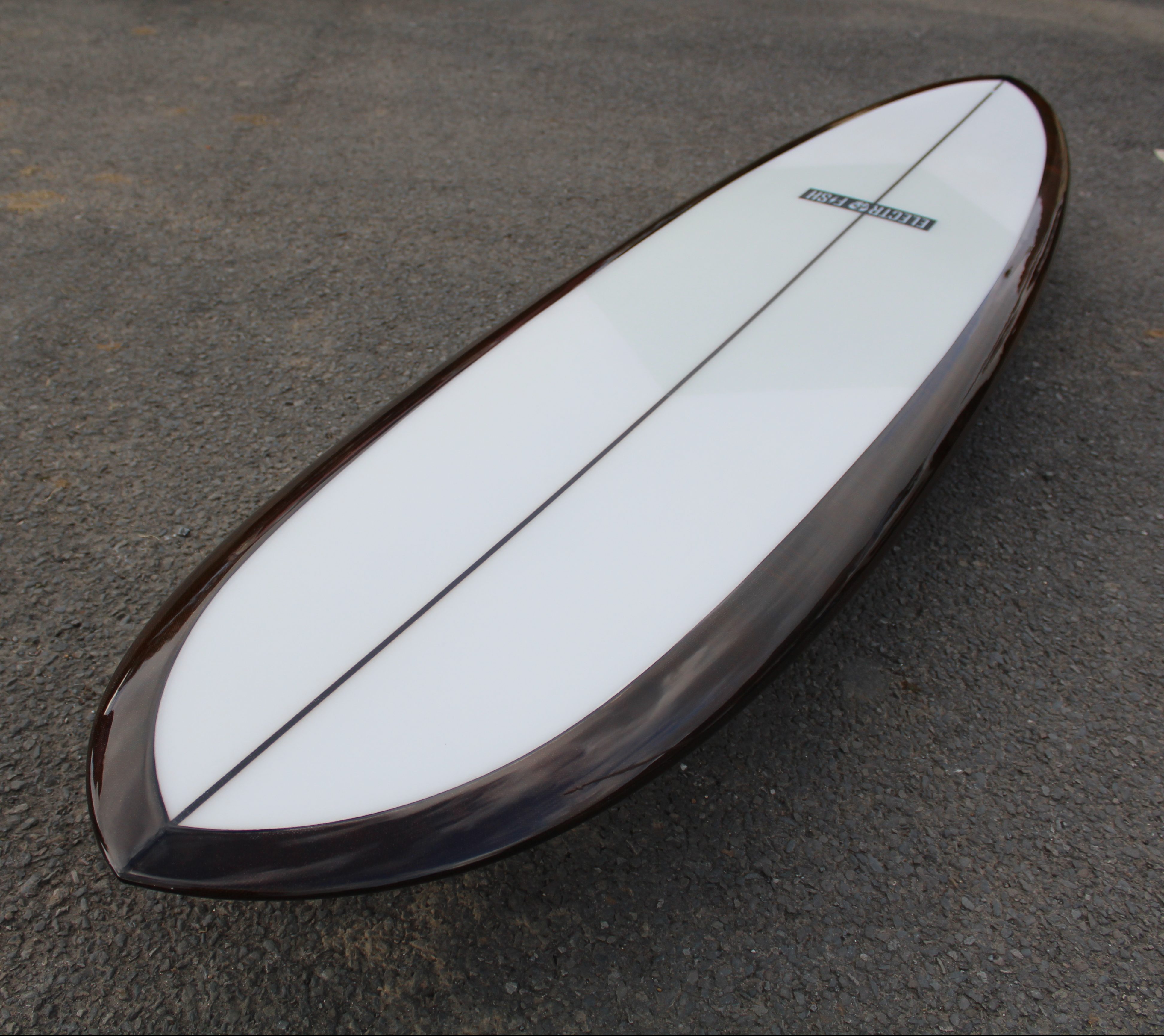 8'6 Speed Shape, Singlefin Midlength - Electrofish Surfboards