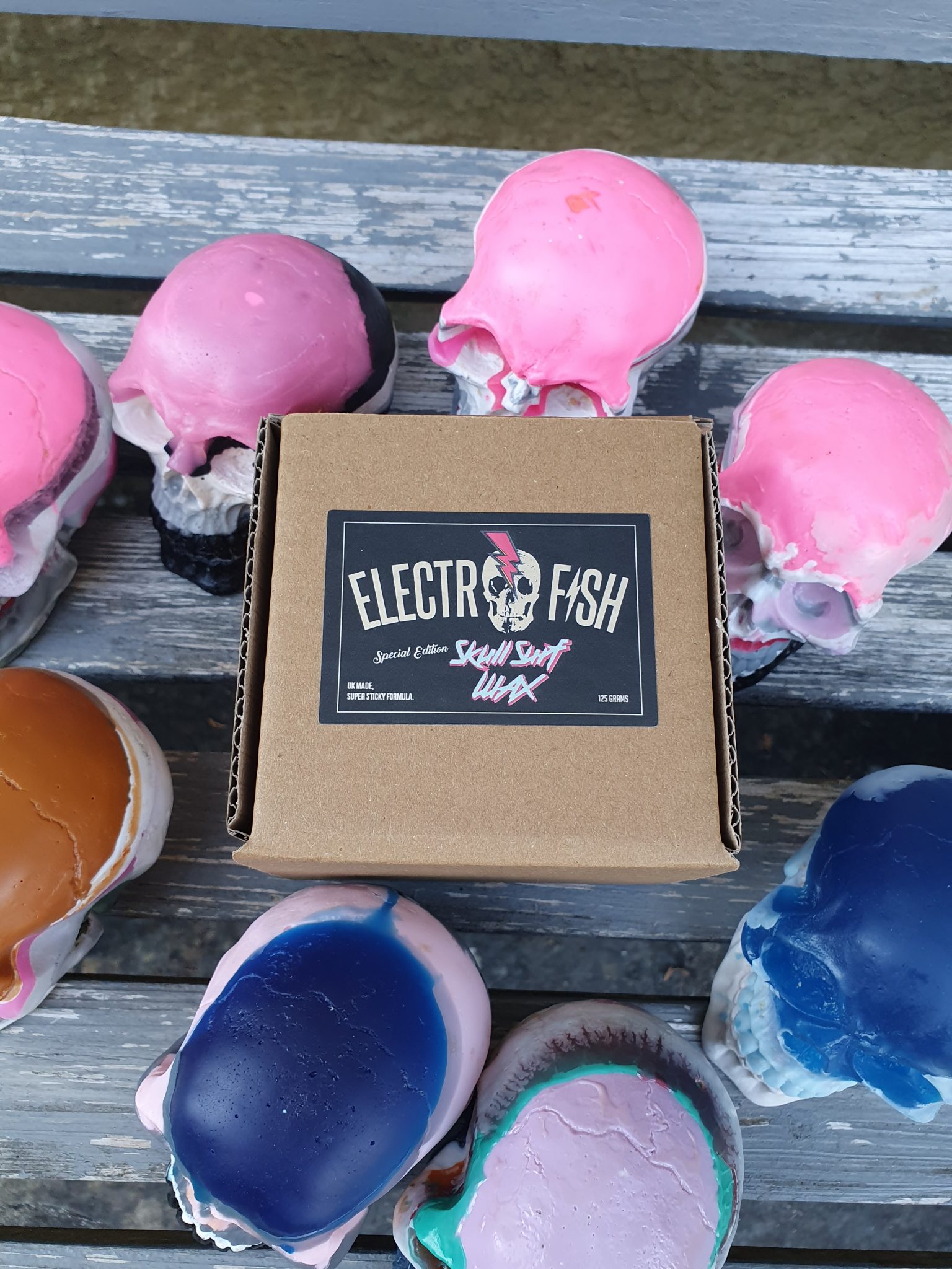 Electrofish Recycled Surfboard Resin Skulls Special Halloween Offer