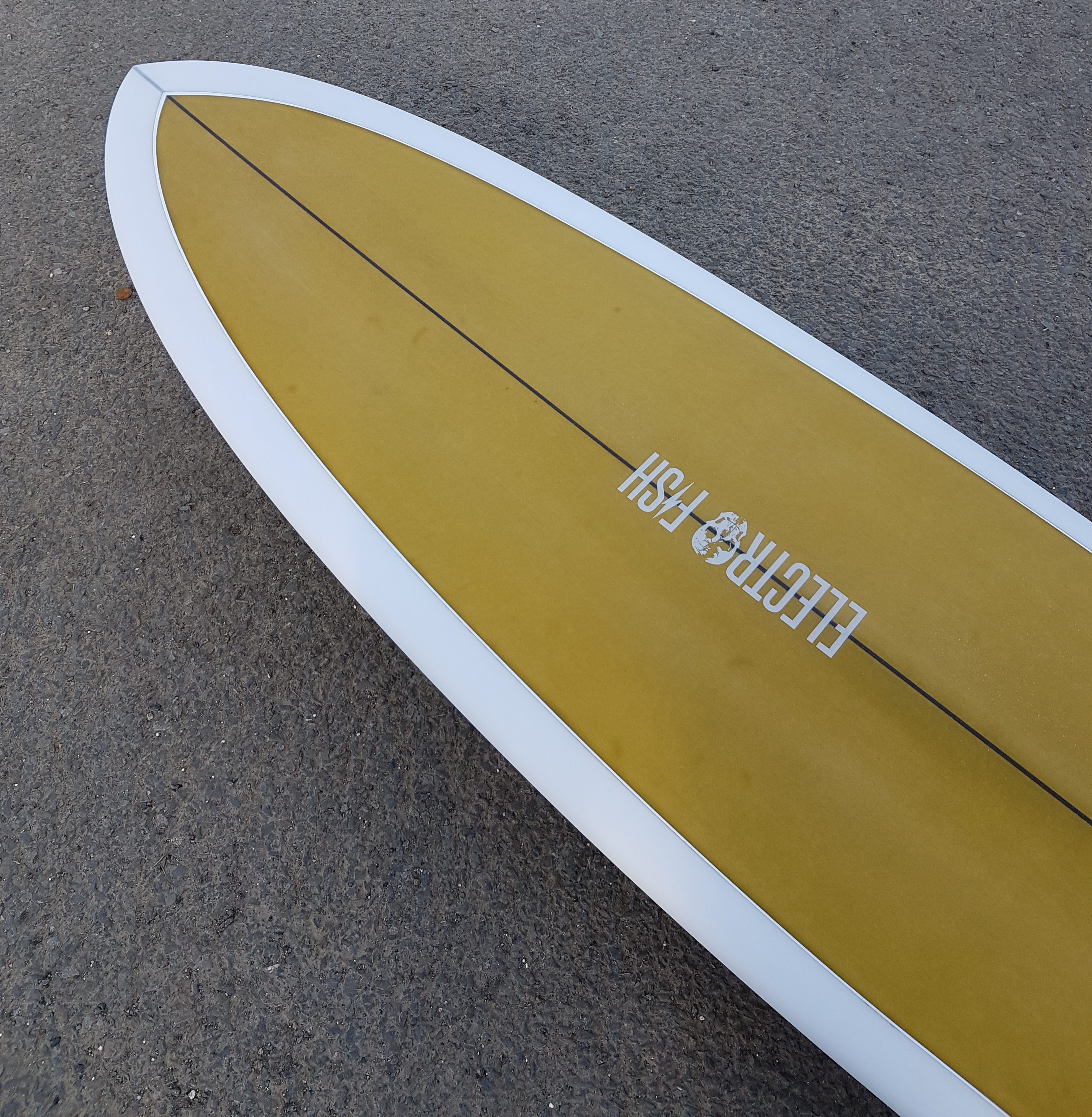 7'0 Long Fish Midlength Surfboard Twin Fin Futures - Electrofish Surfboards
