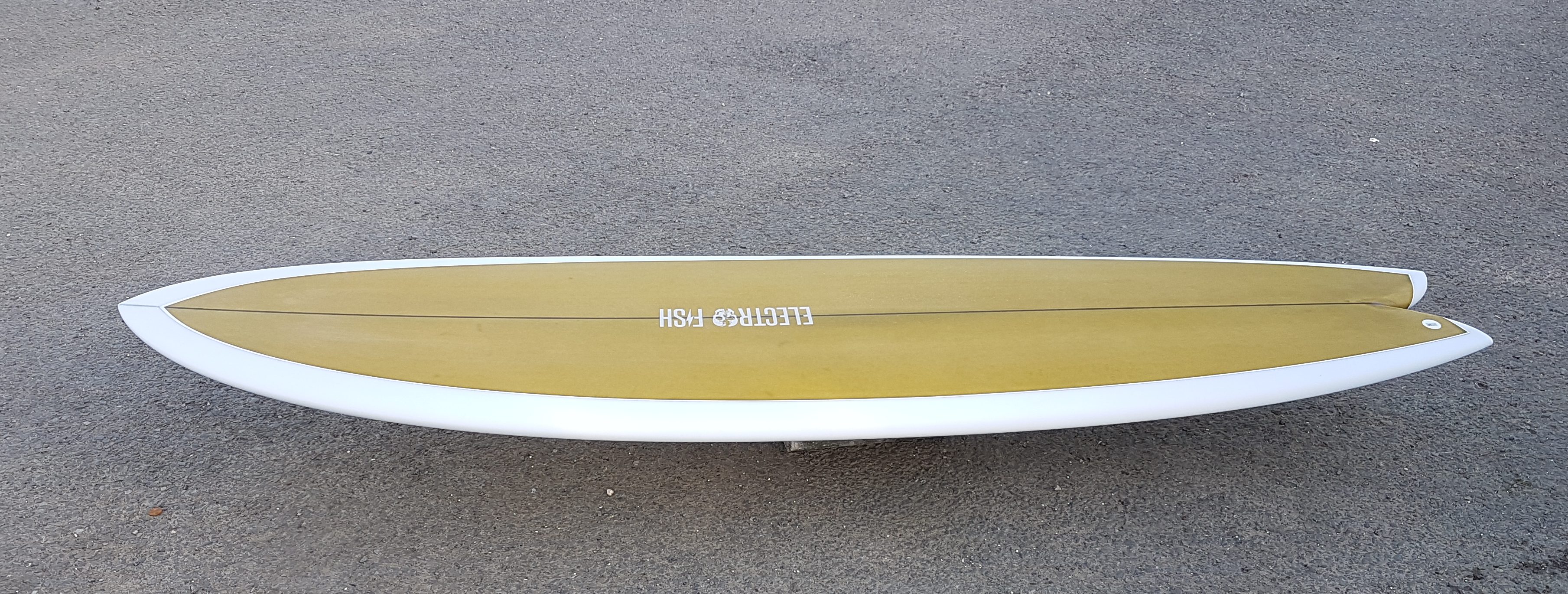 7'0 Long Fish Midlength Surfboard Twin Fin Futures - Electrofish Surfboards