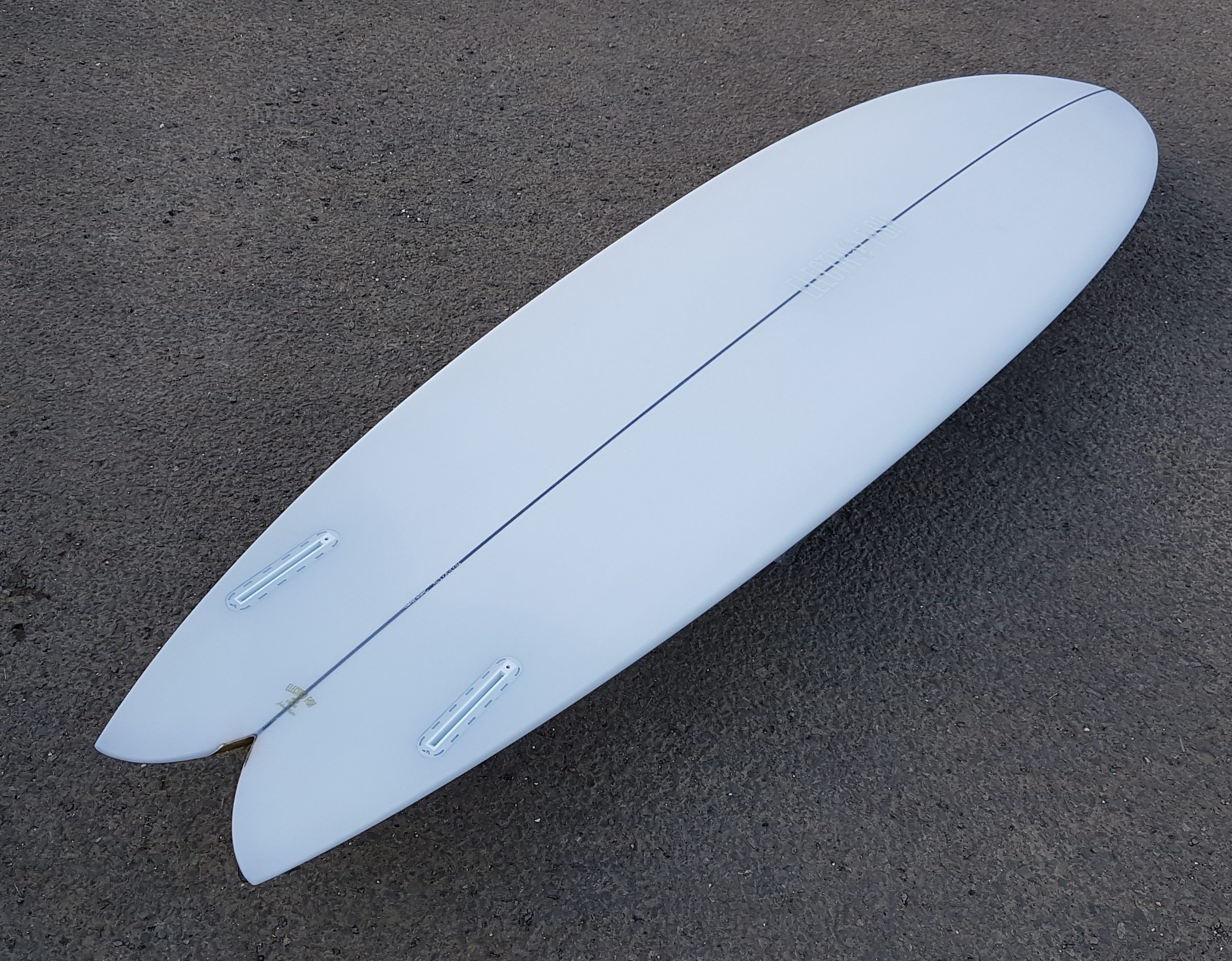 7'0 Long Fish Midlength Surfboard Twin Fin Futures - Electrofish Surfboards